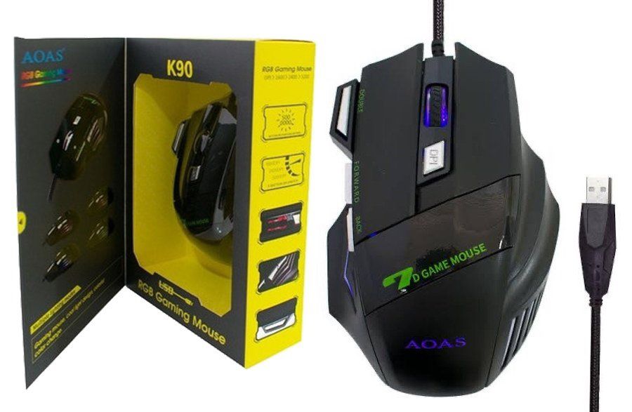 Mouse Gamer Aoas K90 GENERICO | falabella.com