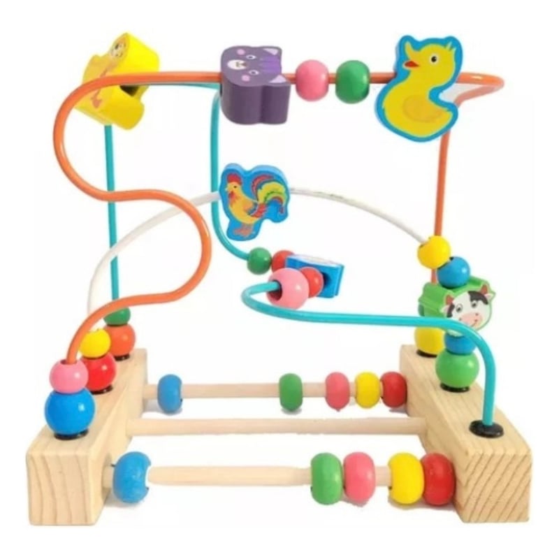 Laberinto Pequeño Didactico de Animales Montessori bebes GENERICO ...