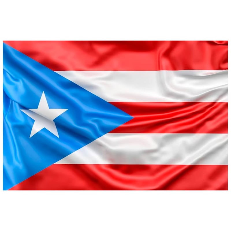Bandera Puerto Rico 1mtr X 15mt Exterior Grande GENERICO | falabella.com