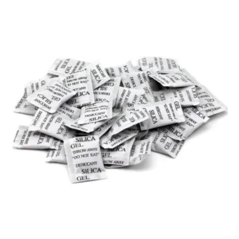 x100 Sobres Gel Silice Paquete Absorbente Humedad Electro GENERICO ...