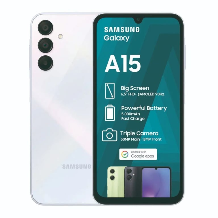 Samsung Galaxy A15 De 128GB6GB RAM - Blanco SAMSUNG | falabella.com