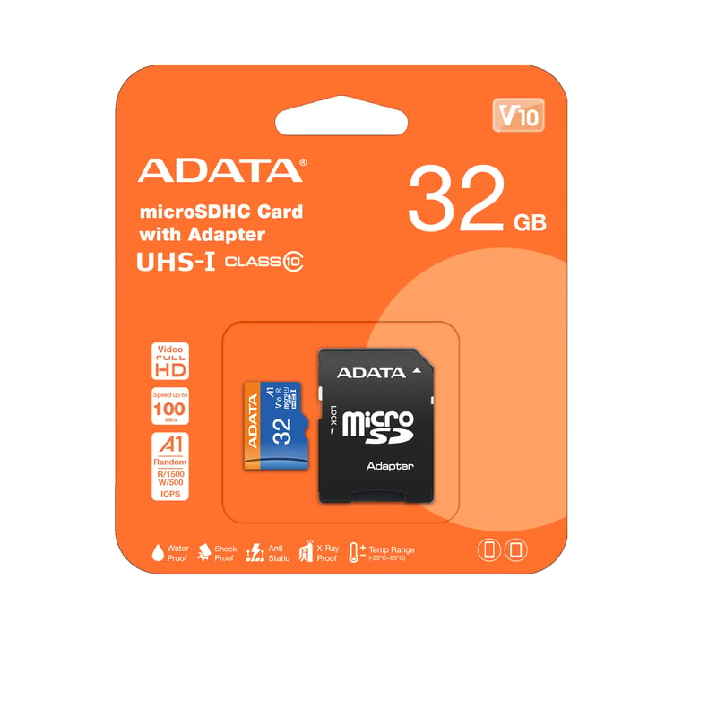 Memoria Micro Sd Adata 32 Gb 100 Mb sg Clase 10 ADATA Falabella