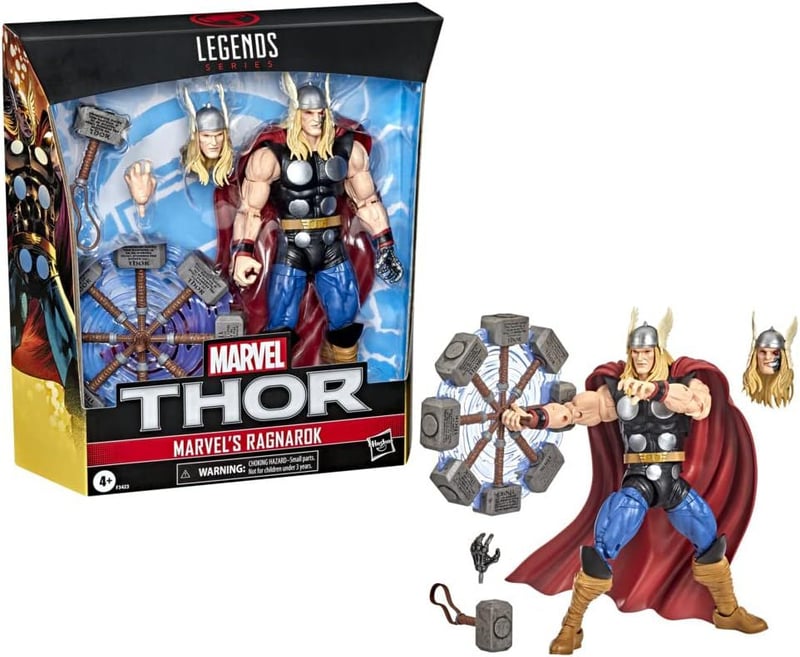 Figura Thor Ragnarok Comic Cyborg Marvel Legends Avengers HASBRO ...