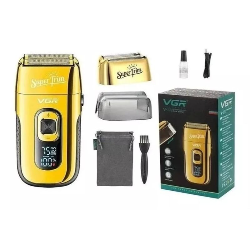 Máquina De Afeitar Shaver Rasuradora Super Trim Vgr V-332 GENERICO ...