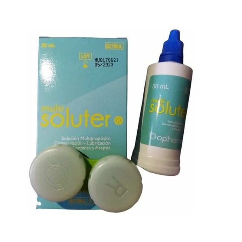LIQUIDO MULTI SOLUTER PARA LOS LENTES DE CONTACTO ESTUCHE GENERICO ...