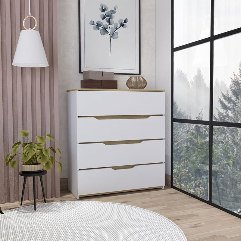 Comoda z-80 bi-color blanco cbd 7257 RTA MUEBLES | falabella.com