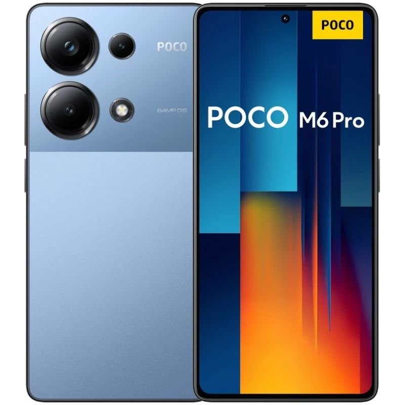 Celular Xiaomi Poco M6 Pro 512Gb 12ram 64mp Azul XIAOMI | falabella.com