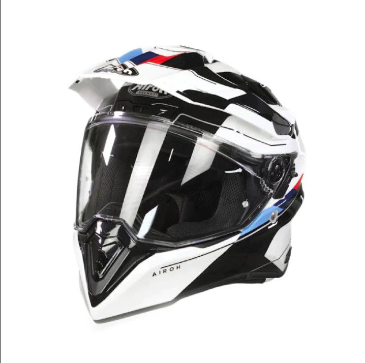 COMMANDER FACTOR BLANCO BRILLO TALLA XL AIROH | falabella.com