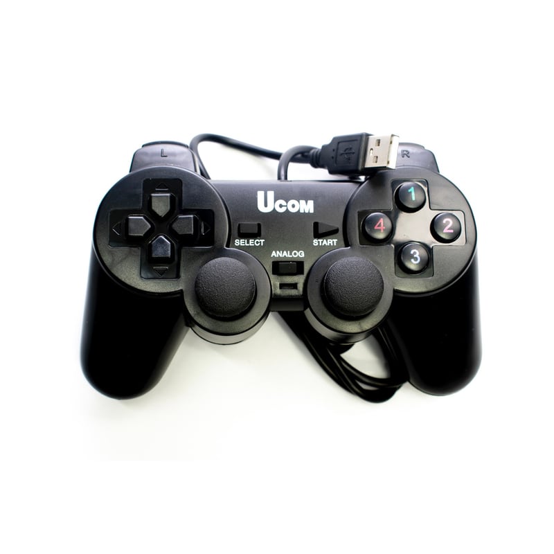Control De Juegos Joystick Gamepad Usb Retro Turbo Pc Negro GENERICO ...