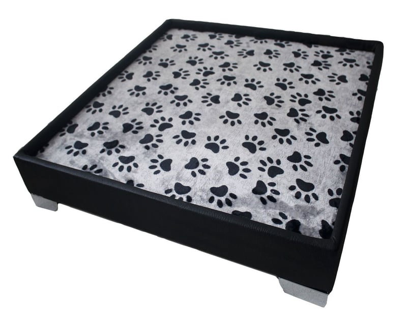 BASE CAMA EN MADERA ACOLCHADA PARA PERRO WOOD PETS | falabella.com