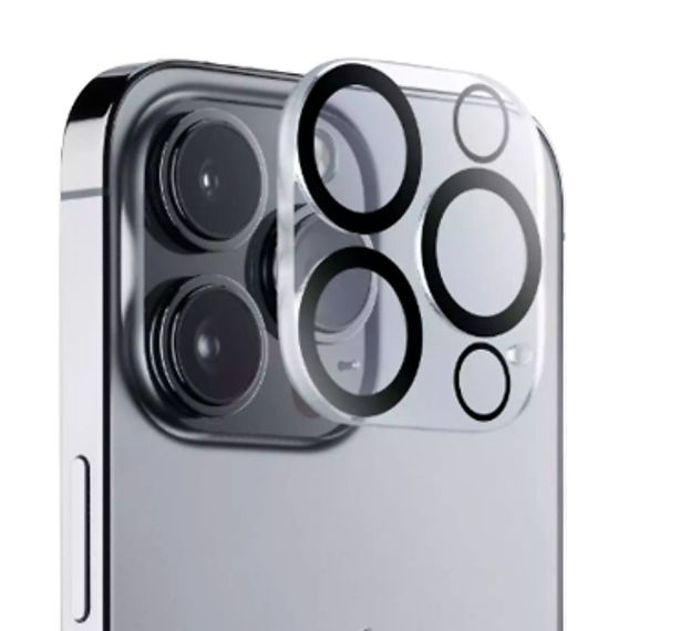 Protector de camara borde negro para iphone 12 PRO MAX GENERICO ...
