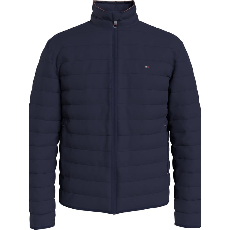 Chaqueta Azul Acolchada Plegable Para Hombre Tommy Hilfiger TOMMY ...