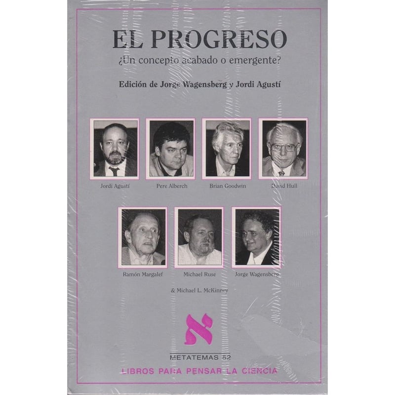 El progreso Jorge Wagensberg COMERCIALIZADORA EL BIBLIOTECOLOGO | falabella.com