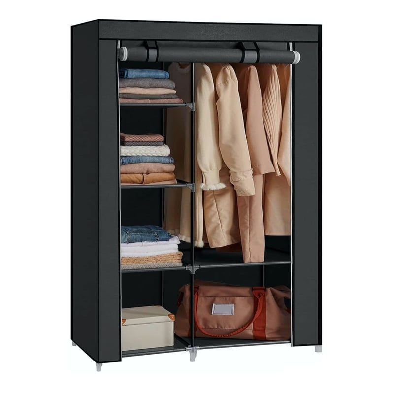 Armario De Tela Desarmable Closet Plegable Doble 105 X 175cm GENERICO ...