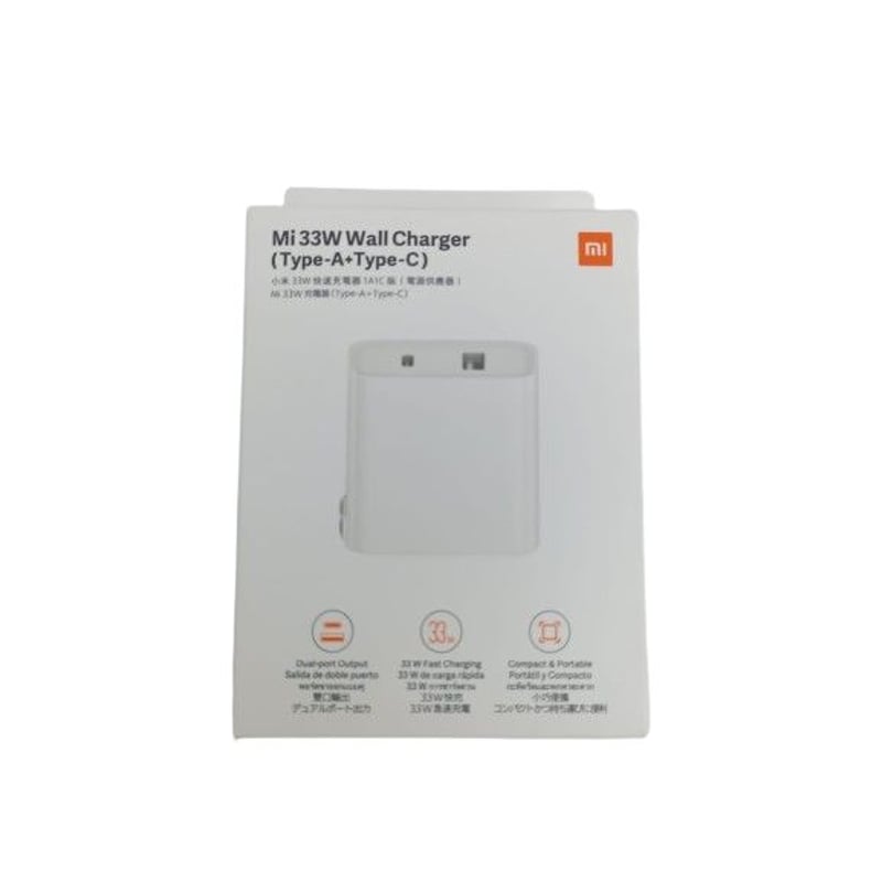 Mi 33W Wall Charger Tipo A - Tipo C XIAOMI | falabella.com
