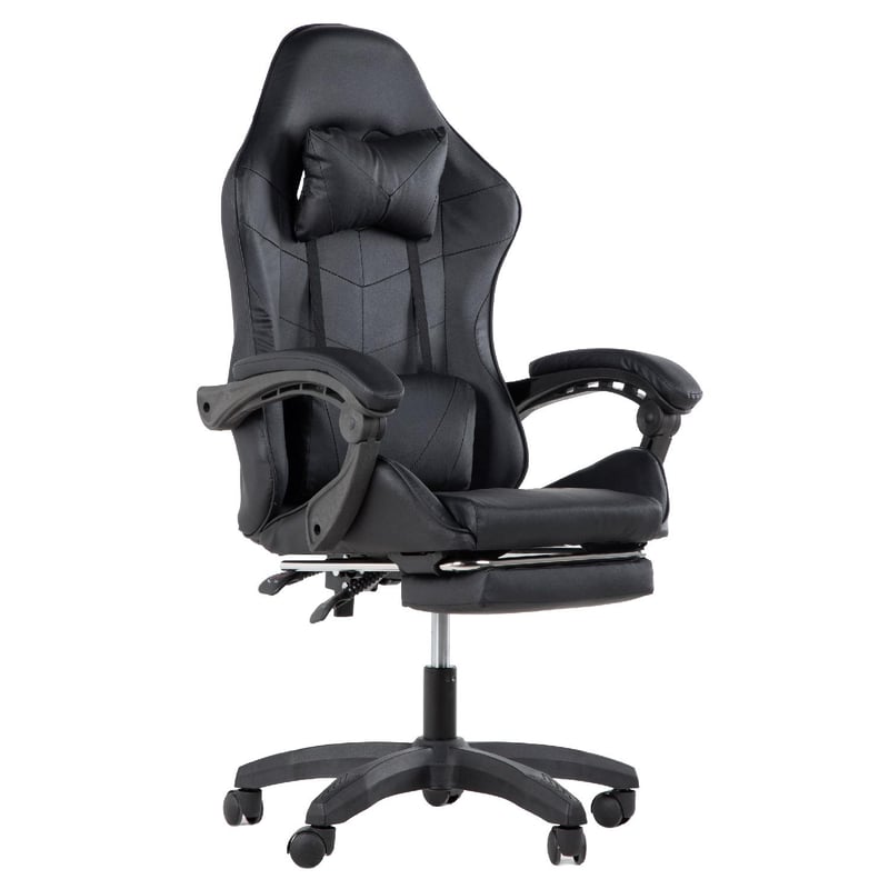 Silla de Escritorio Silla Gamer Reclinable Ergonomica 360 - Negro SKY ...