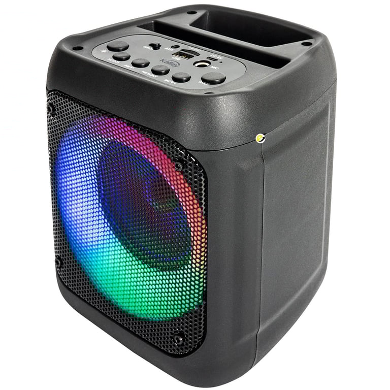 Parlante Bafle Portatil Kalley Inalambrico Bluetooth Con Luces Led ...