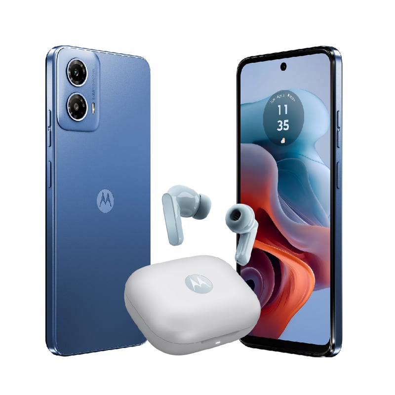 Celular Motorola G34 RAM 8GB ROM 256GB 5G Azul Artico MOTOROLA | falabella.com