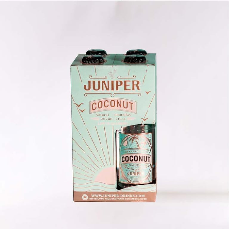 BEBIDA JUNIPER COCONUT CAJA X 4 UNIDADES JUNIPER | falabella.com