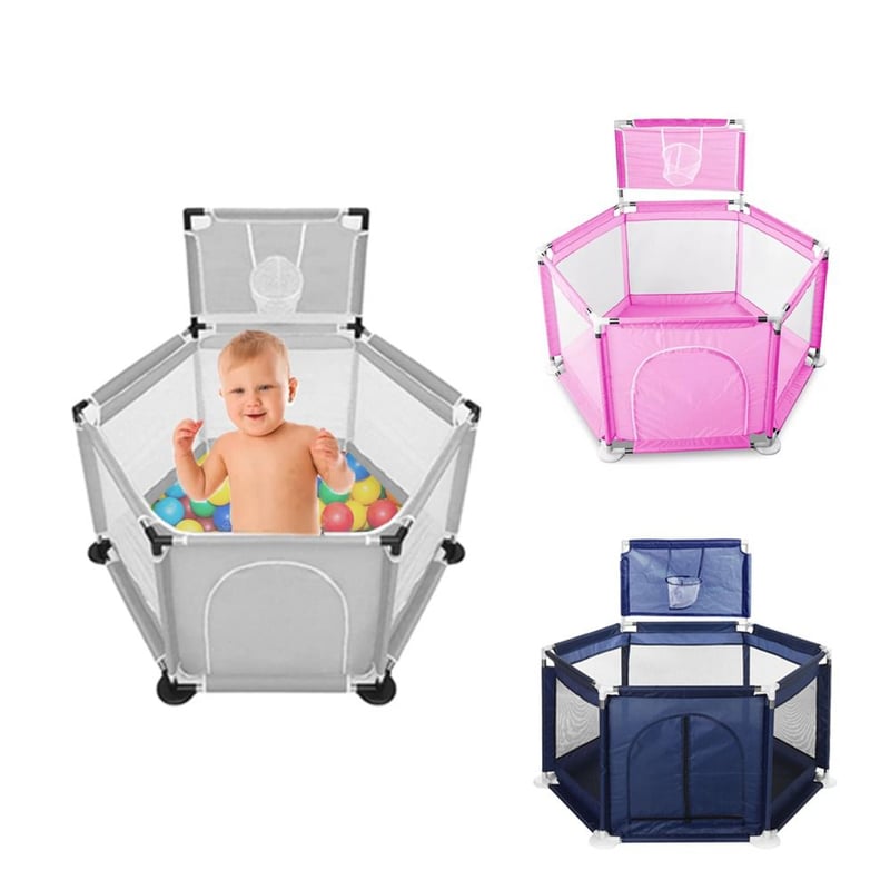 Corralito Para Bebé -ensamble Portátil-30 Peloticas GENERICO ...