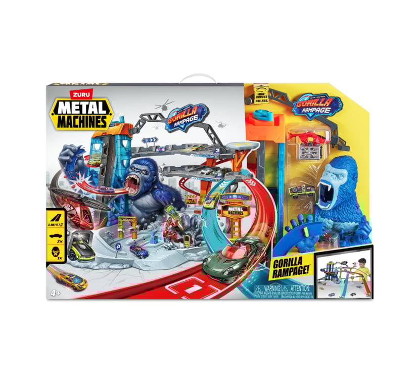 Pista De Carreras Metal Machines Gorilla Rampage ZURU | falabella.com