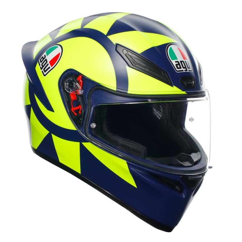 CASCO AGV K1 S CERTIFICADO ECE2206 SOLELUNA AZUL MATE TLL L AGV HELMETS ...