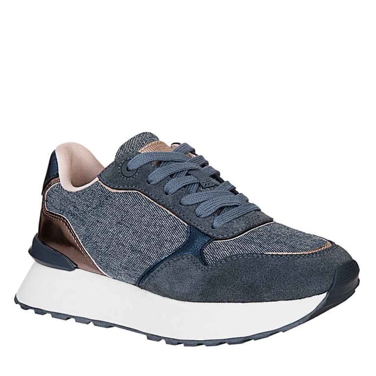 Tenis de Mujer marca CAROLINA CRUZ en Color AZUL TENIS LEA J-9418 ...