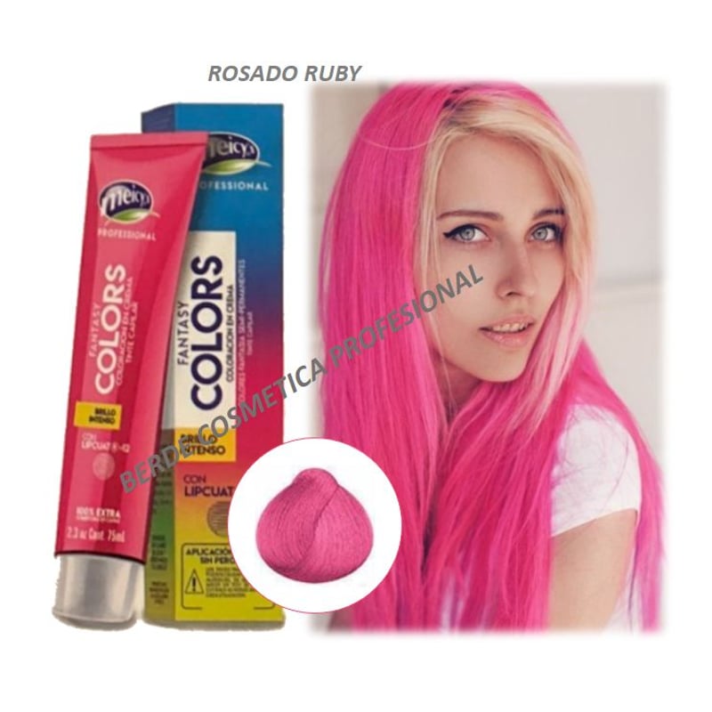 Tinte Fantasia Rosa Rubi 75ml MEICYS | falabella.com
