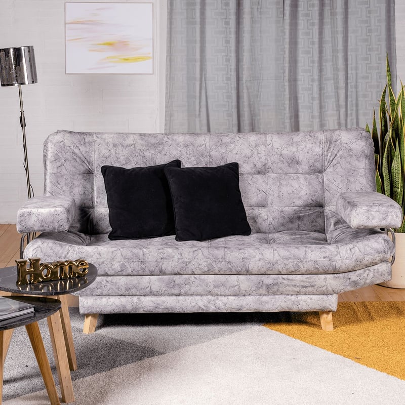 Sofá Cama Valencia Marmol Plata 3 PTOS ARMONIA HOME | falabella.com