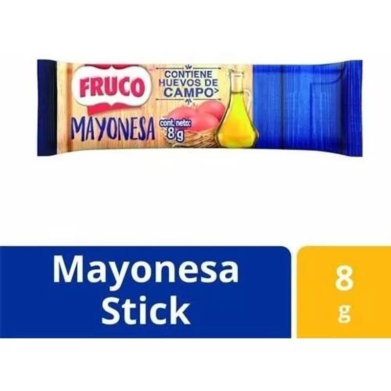 Mayonesa Fruco Stickpack X 8g - 102 Unidades FRUCO | falabella.com