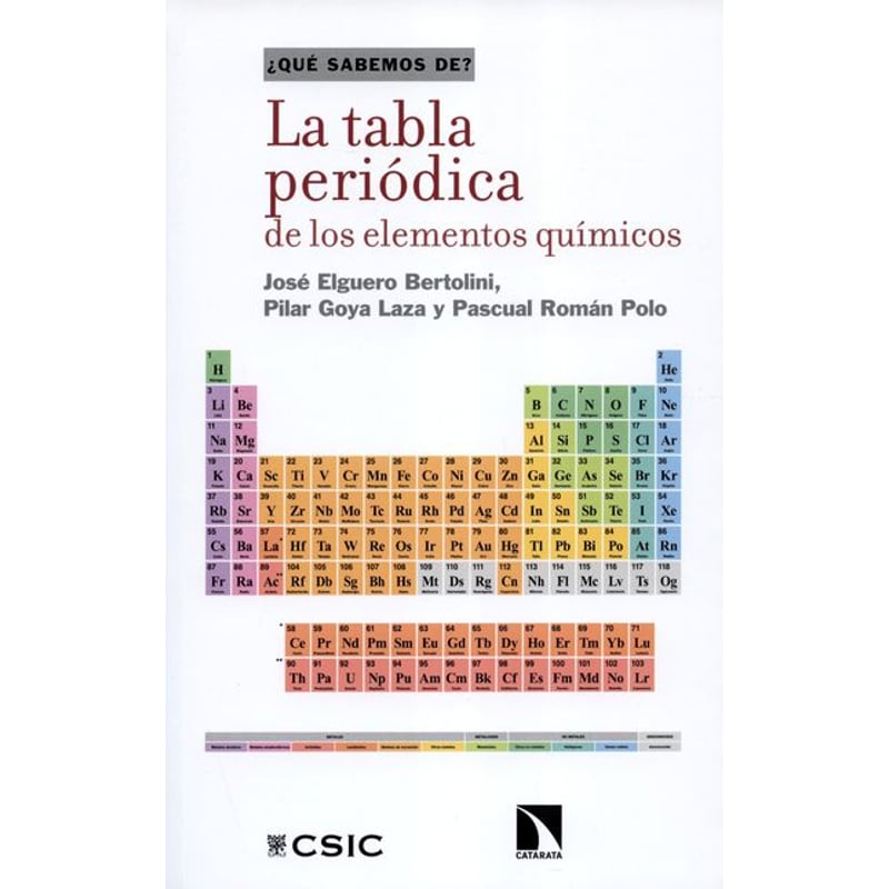 Libro La Tabla Periodica De Los Elementos Quimicos LIBROS DE LA ...
