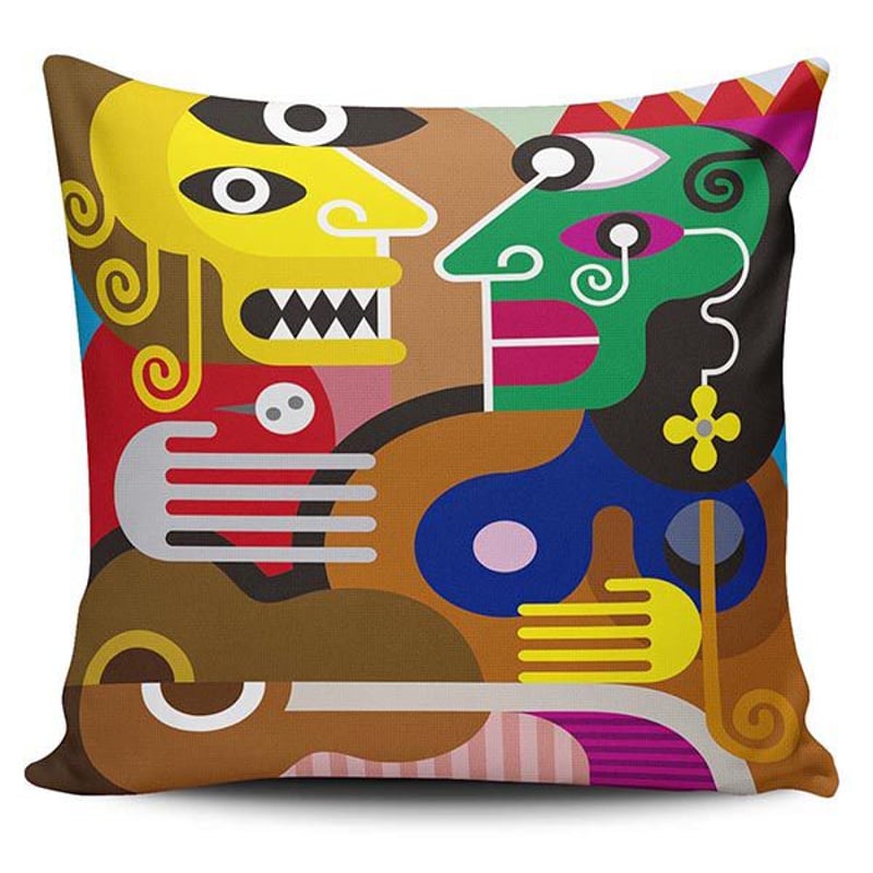 Funda Cojin Sin Relleno Picasso 03 TAYRONA STORE | falabella.com