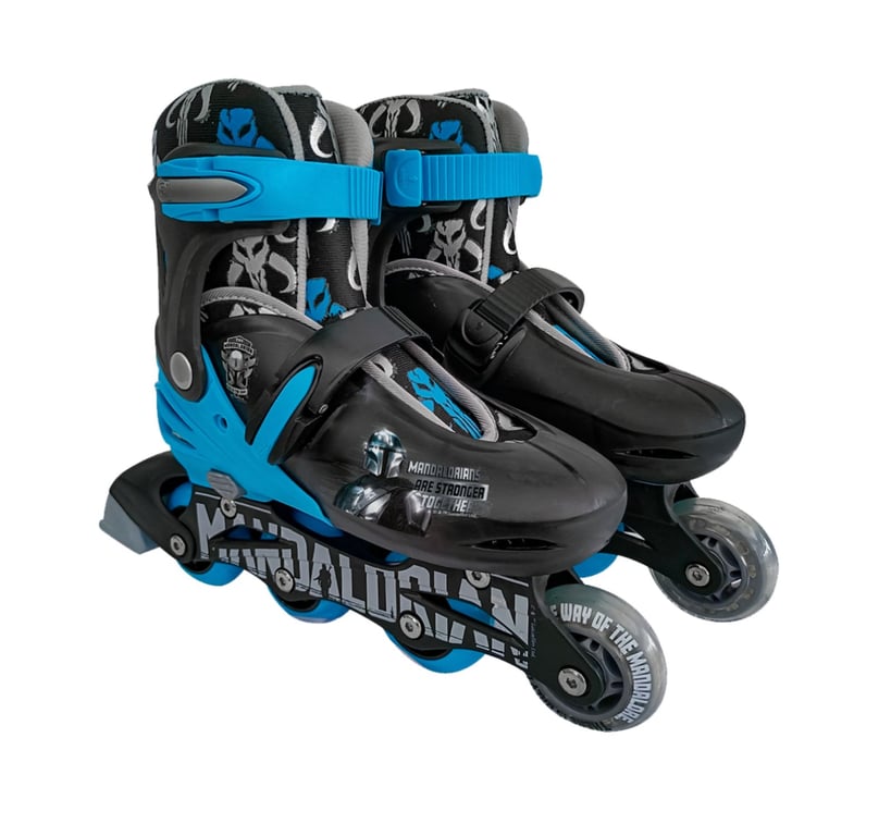 Patines en Linea Mandalorian Negros T 35-38 Caja Averiada DISNEY ...