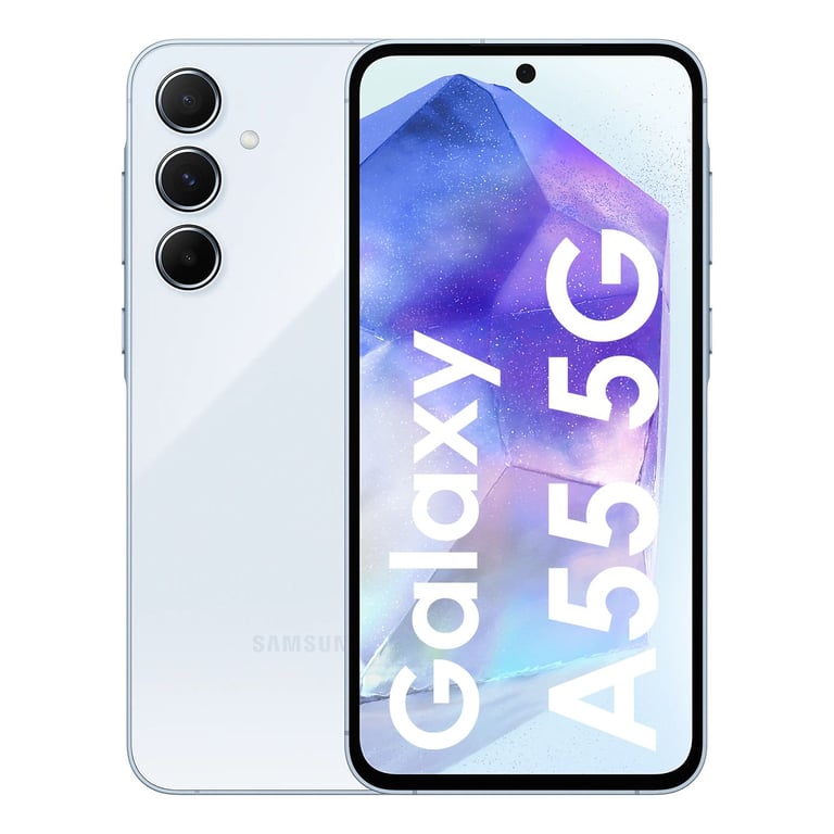 Celular Samsung Galaxy A55 5G 256GB 8GB RAM Azul Cielo SAMSUNG | falabella.com