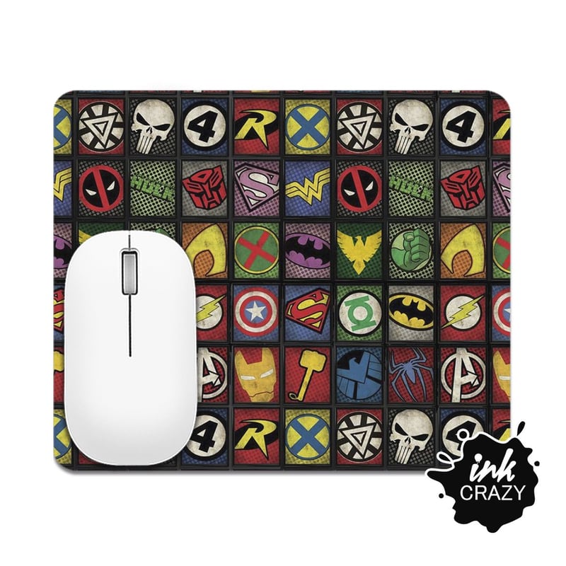 Mouse Pad Superheroes Comic GENERICO | falabella.com