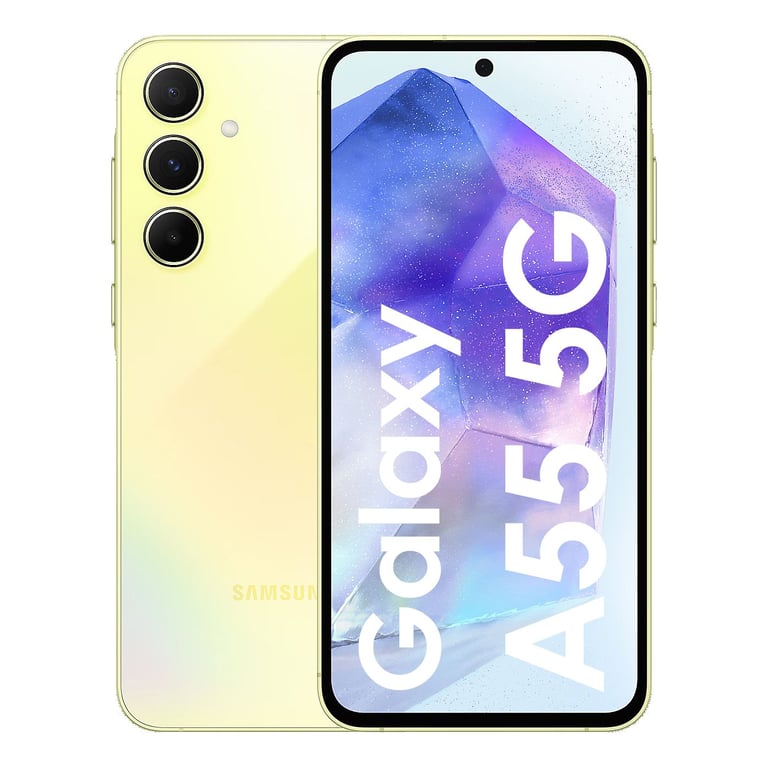Celular Samsung Galaxy A55 5G 128GB 8GB RAM Amarillo SAMSUNG | falabella.com
