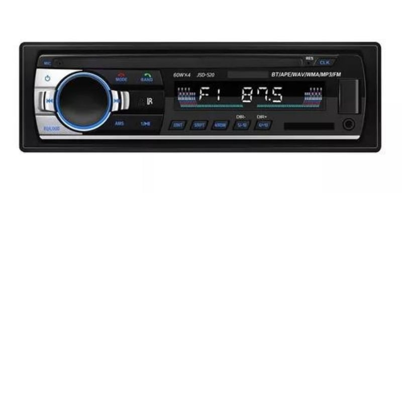 Radio Reproductor Pasacintas Carro Con Fm Bluetooth Sd Aux GENERICO ...