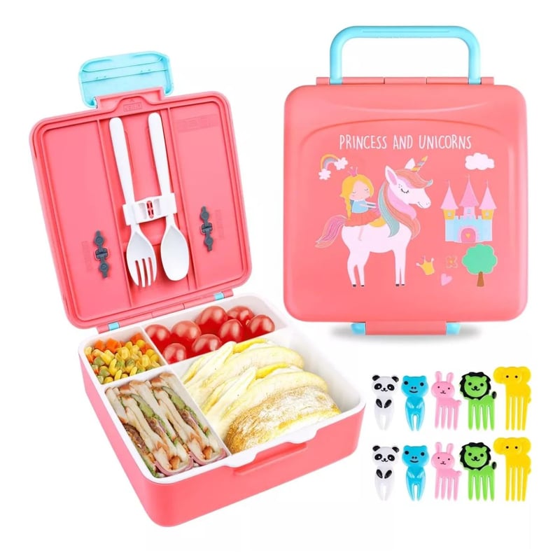 Lonchera Infantil tipo Bento cuadrada Rosado GENERICO | falabella.com