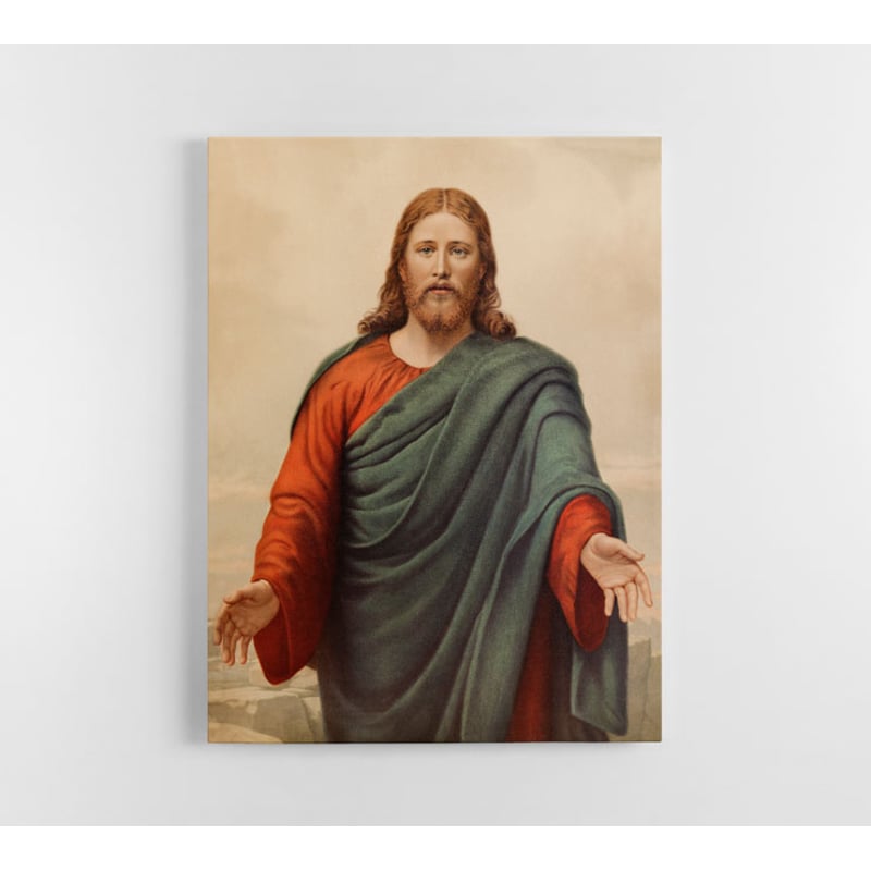 Cuadro En Lienzo Religioso Jesus Cristo 12 75x100cm TAYRONA STORE ...