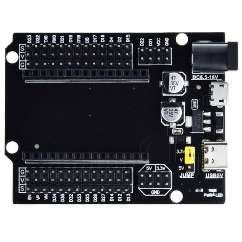Placa de expansión ESP32 Tipo-C MICRO USB 30Pin GPIO GENERICO ... Placa de expansión ESP32 Tipo-C MICRO USB 30Pin GPIO GENERICO ...