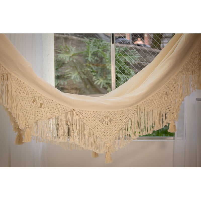 Hamaca Artesanal Macramé Tejida a Mano GENERICO | falabella.com