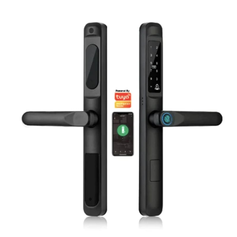 Cerradura Smart X1 Biométrica Con Huella Dactilar Exteriores GENERICO ...