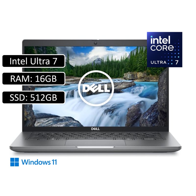 Portatil Dell Latitude Intel Core Ultra 7 155U RAM 16gb SSD 512gb Win11 ...