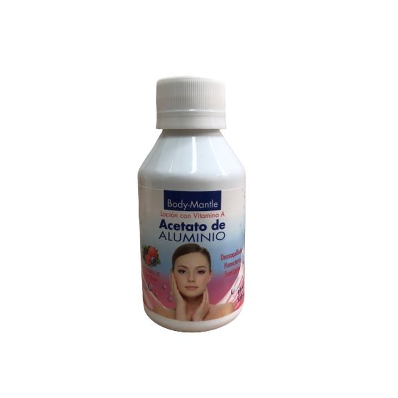 Loción Acetato de Aluminio Body Mantle Frutos Rojos 120 ml GENERICO ...