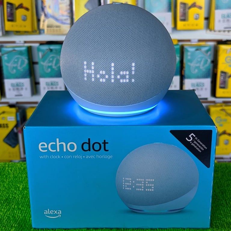 Alexa Echo Dot 5Ta Generación Despertador Altavoz Inteligente AMAZON ...