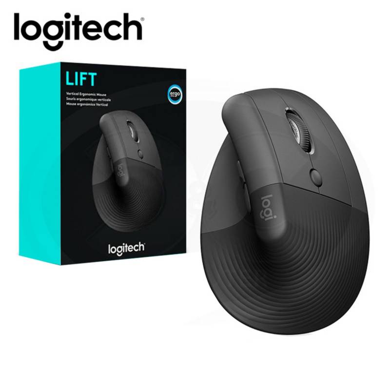 Mouse Ergonómico Avanzado Logitech Lift Vertical Grafito LOGITECH ...