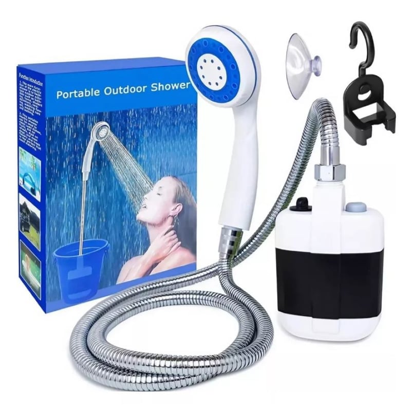 Ducha Portatil Para Exteriores E Interiores Recargable Baño GENERICO ...