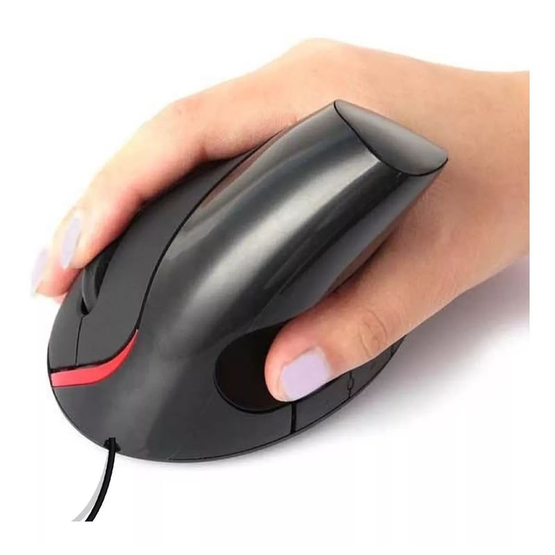 Mouse Ergnomico USB 2ND Generacion Negro GENERICO | falabella.com