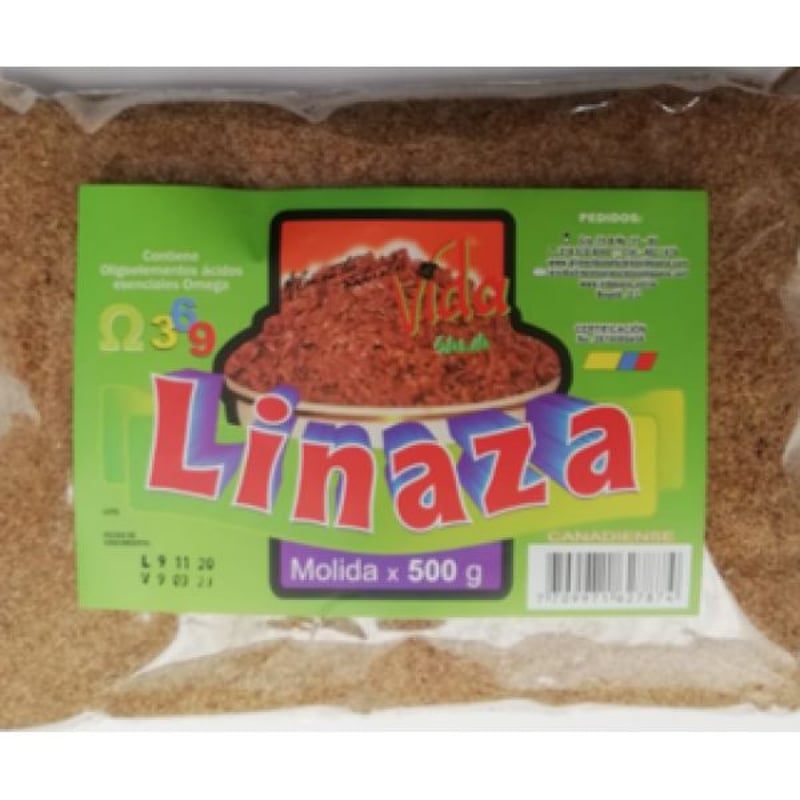 LINAZA MOLIDA 250g ALIMENTOS NATURALES VIDA SANA GENERICO | falabella.com