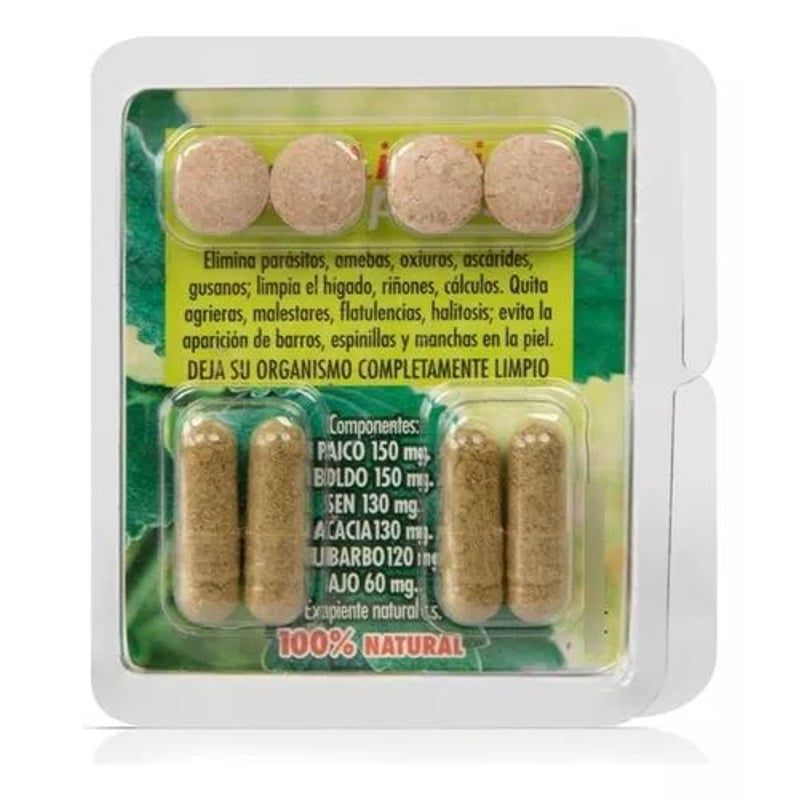 PURGANTE LIMPIA PLUS 8 Tabletas GENERICO | falabella.com